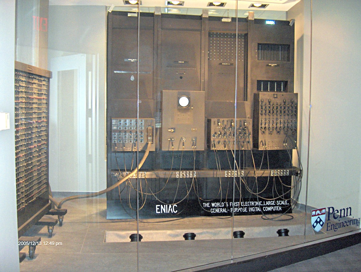 ENIAC- World’s First Computer – Getting through it. TechX